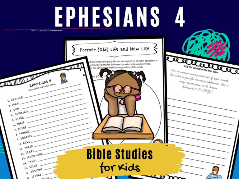 Ephesians 4 1 16 Bible Study Questions - Eternal Bible